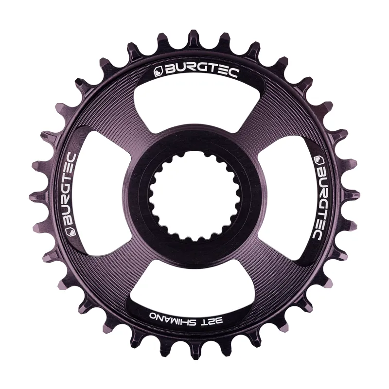 Burgtec - Shimano Direct Mount TT Chainring 32T in Black Sapphir
