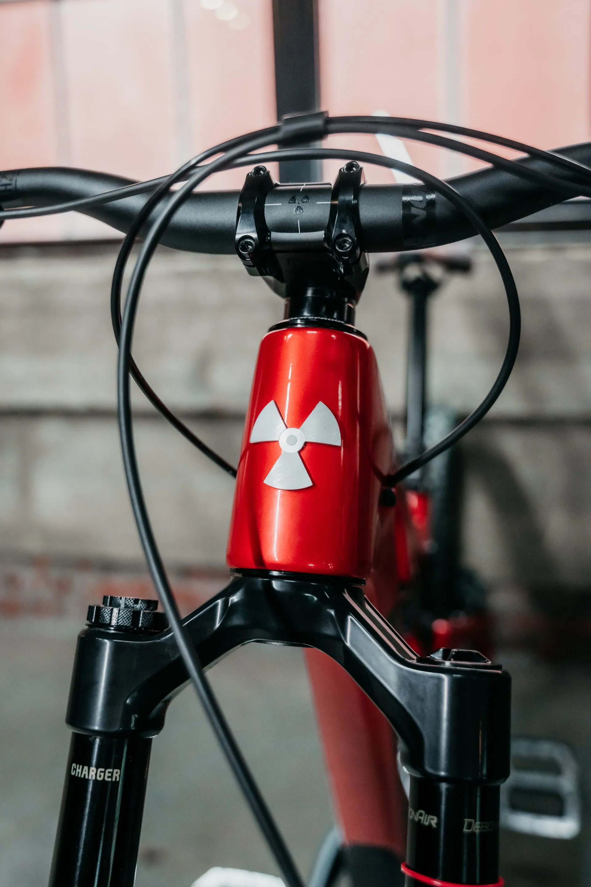 Nukeproof Reactor 290 Carbon Pro Model - 2026 in Gloss Red