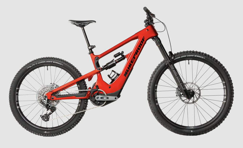 Nukeproof Megawatt Carbon 297 Pro Model - 2026 Electric Bike Red