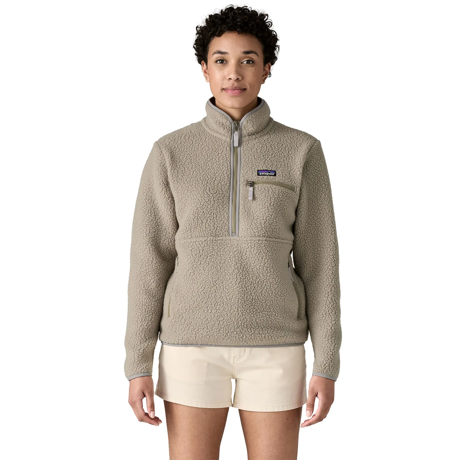Patagonia Women's Retro Pile Marsupial in River Rock Green