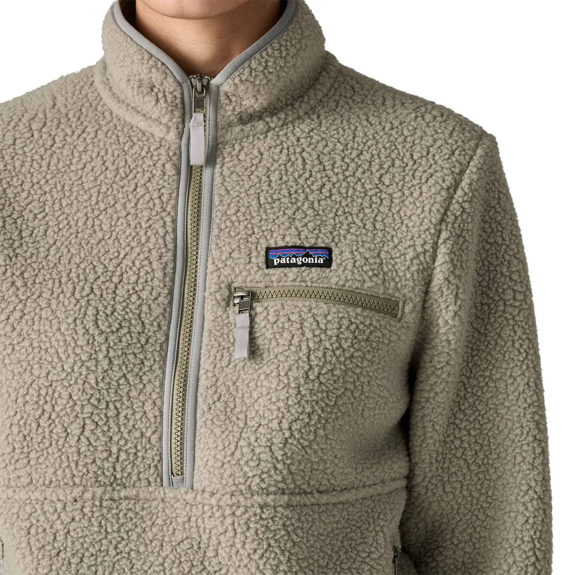 Patagonia Women's Retro Pile Marsupial in River Rock Green