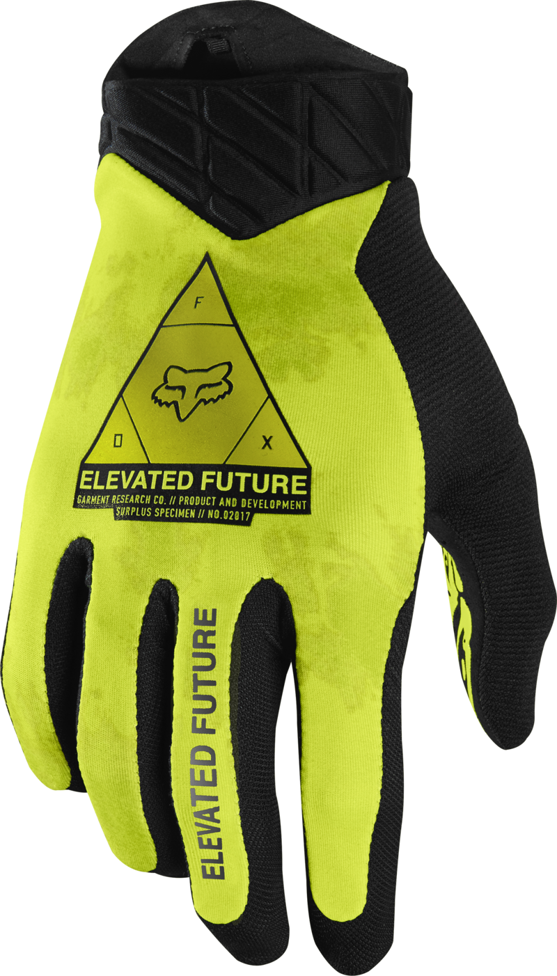Fox Elevated Flexair Glove - Day Glow Yellow